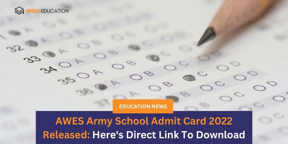AWES Army School Admit Card 2022 Released: Here's Direct Link To ...