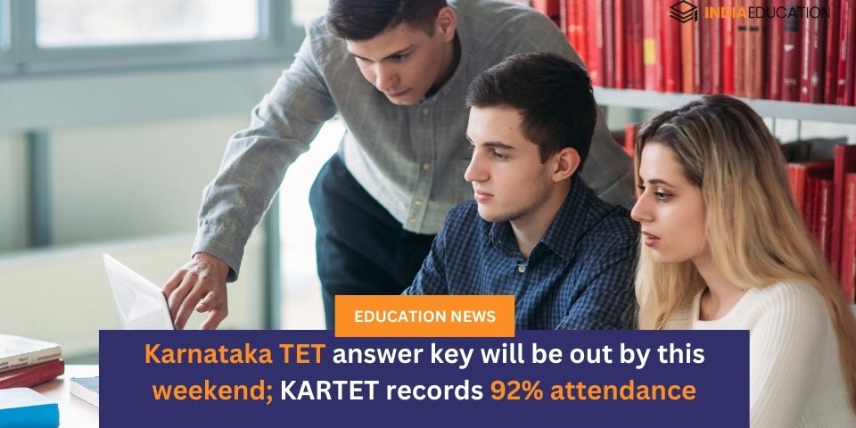 KARTET records 92% attendance: Karnataka TET answer key will be out by ...