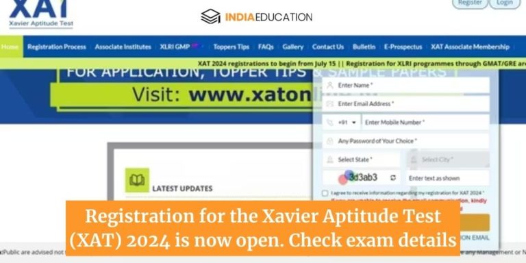 Registration for the Xavier Aptitude Test (XAT) 2024 is now open. Check ...